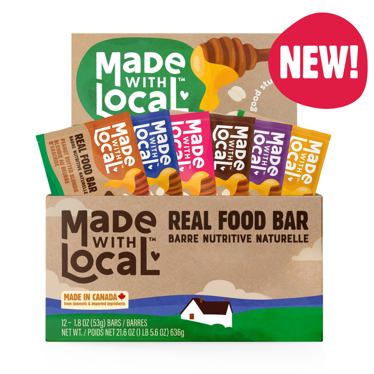 Real Food Bars | Granola Snack Bars & Regenerative Oats | Made With ...