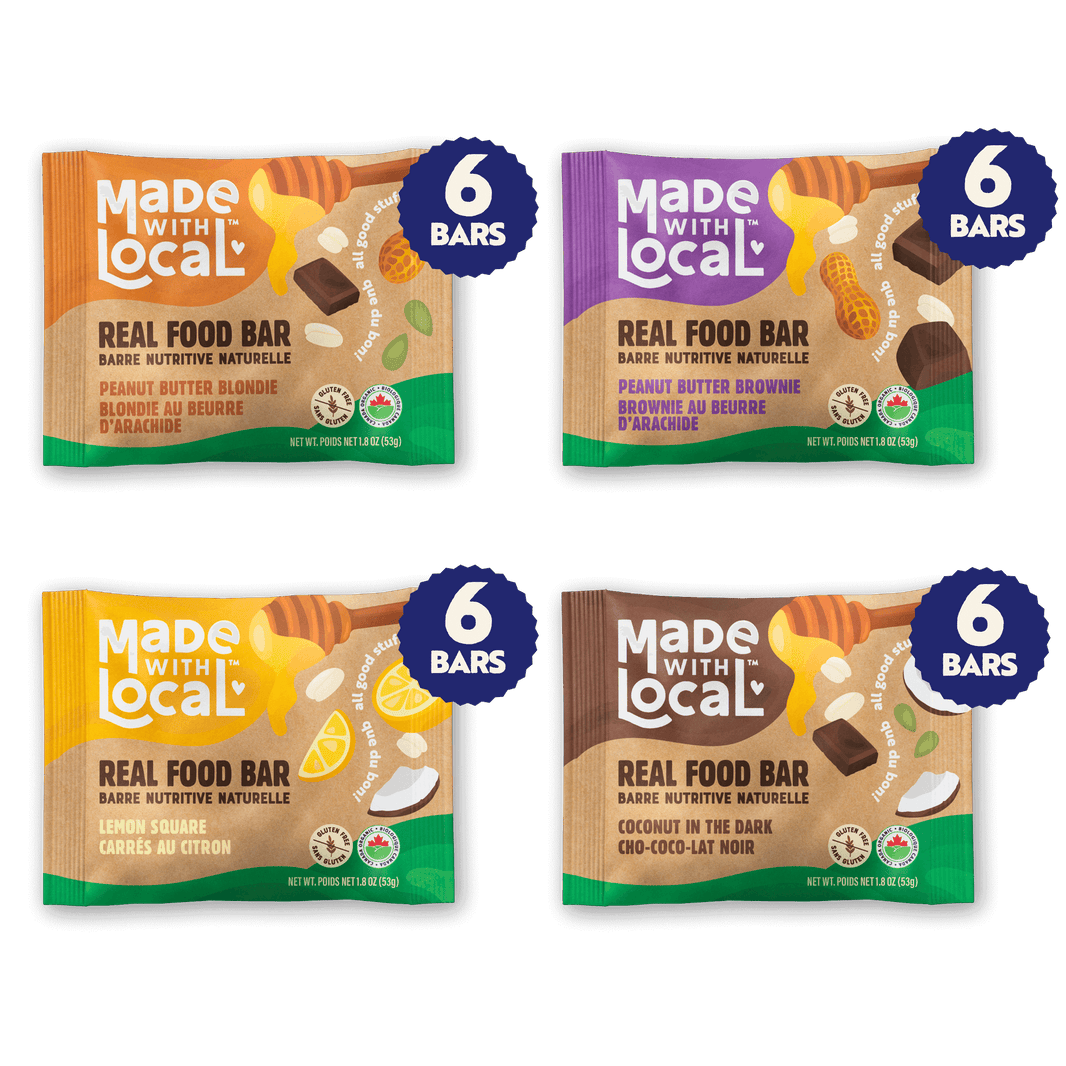 Real Food Bars | Granola Snack Bars & Protein Cookies – Made with Local